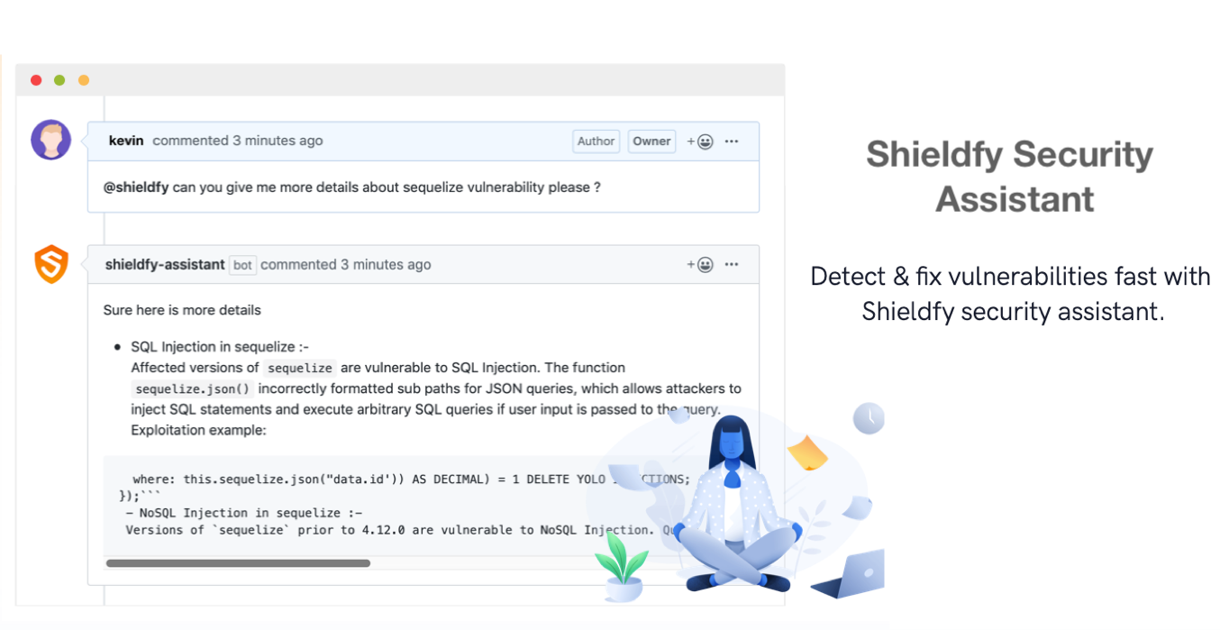 Shieldfy Automated Code Security Assistant For Developers